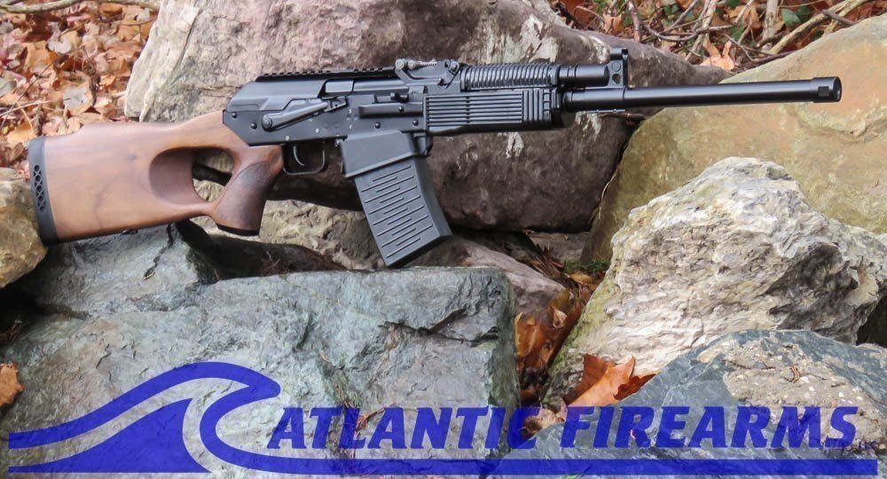 Russian Vepr 12 shotgun with wood Buttstock - AtlanticFirearms.com